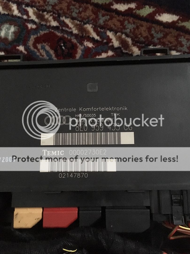 ecu and ccm's FS | VW Vortex - Volkswagen Forum